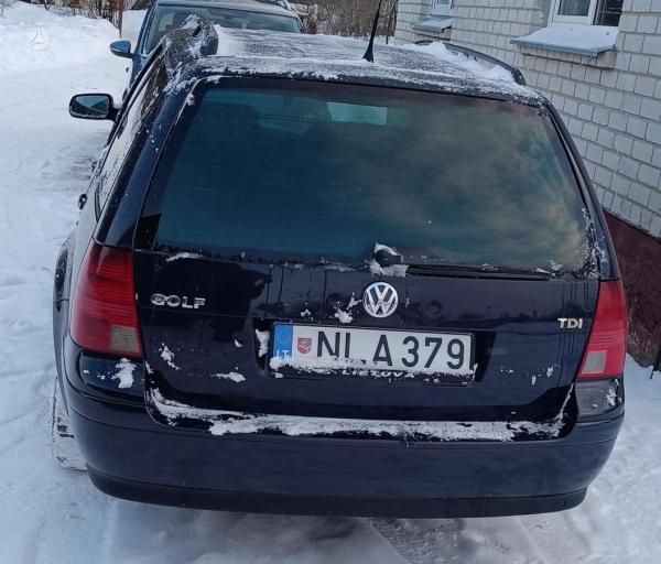 Zils Volkswagen Golf 2006 Viļņa, ar dzinēja tilpumu 1.90 L un nobraukumu 266 tūkst. km par 1950 €, foto 3 vietnē AUTOMOTO.COM.LV
