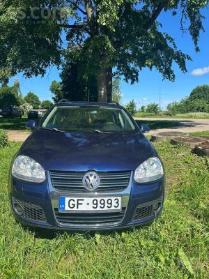 Blue Volkswagen Golf 2007 in Madona, with an engine capacity of 1.90 L and mileage of 470 thousand km for 1750 €, photo  on AUTOMOTO.COM.LV