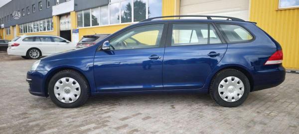 Blue Volkswagen Golf 2007 in Utena, with an engine capacity of 1.90 L and mileage of 257 thousand km for 2650 €, photo 2 on AUTOMOTO.COM.LV