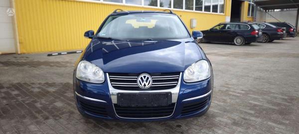 Blue Volkswagen Golf 2007 in Utena, with an engine capacity of 1.90 L and mileage of 257 thousand km for 2650 €, photo 8 on AUTOMOTO.COM.LV