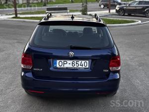 Blue Volkswagen Golf 2007 in Rezekne, with an engine capacity of 1.90 L and mileage of 258 thousand km for 3350 €, photo 6 on AUTOMOTO.COM.LV