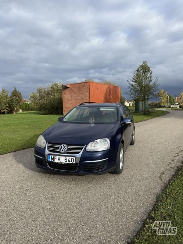 Blue Volkswagen Golf 2007 in Jonava, with an engine capacity of 1.90 L and mileage of 288 thousand km for 1250 €, photo 1 on AUTOMOTO.COM.LV