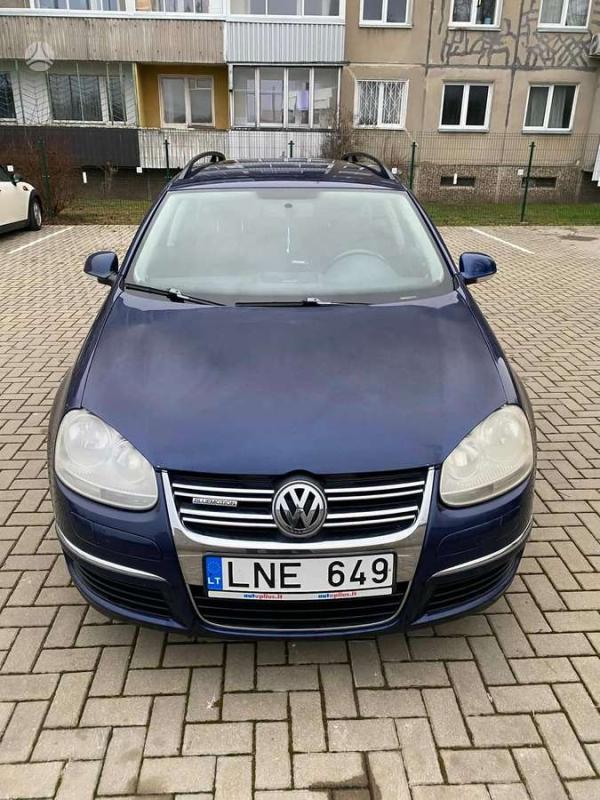 Blue Volkswagen Golf 2008 in Kaunas, with an engine capacity of 1.90 L and mileage of 290 thousand km for 1300 €, photo 8 on AUTOMOTO.COM.LV