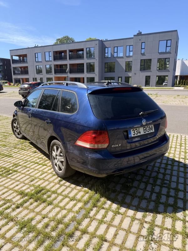 Blue Volkswagen Golf 2008 in Tallinn, with an engine capacity of 1.90 L and mileage of 288 thousand km for 3499 €, photo 3 on AUTOMOTO.COM.LV
