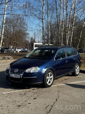 Blue Volkswagen Golf 2008 in Riga, with an engine capacity of 1.90 L and mileage of 447 thousand km for 1300 €, photo  on AUTOMOTO.COM.LV