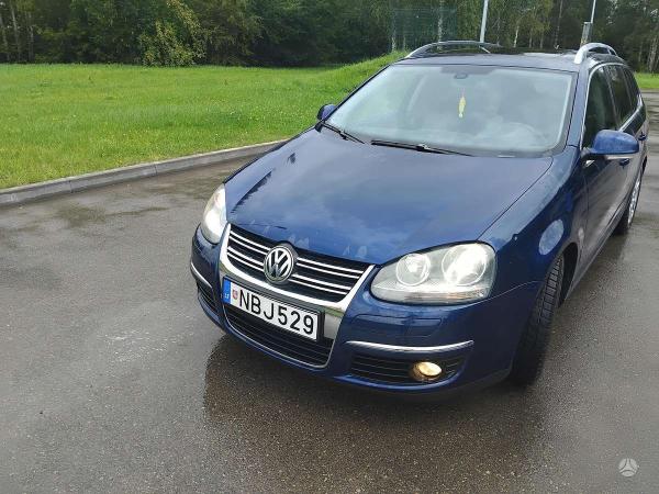 Blue Volkswagen Golf 2008 in Rokiskis, with an engine capacity of 2.00 L and mileage of 203 thousand km for 2500 €, photo 6 on AUTOMOTO.COM.LV