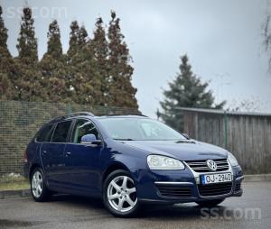 Blue Volkswagen Golf 2009 in Jelgava, with an engine capacity of 1.90 L and mileage of 0 thousand km for 3950 €, photo 2 on AUTOMOTO.COM.LV