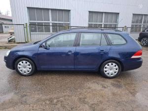 Blue Volkswagen Golf 2009 in Utena, with an engine capacity of 1.90 L and mileage of 290 thousand km for 2250 €, photo 10 on AUTOMOTO.COM.LV