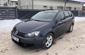 Blue Volkswagen Golf 2009 in Vilnius, with an engine capacity of 1.97 L and mileage of 344 thousand km for 3300 €, photo 2 on AUTOMOTO.COM.LV