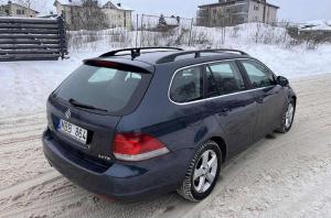 Blue Volkswagen Golf 2009 in Vilnius, with an engine capacity of 1.97 L and mileage of 344 thousand km for 3300 €, photo 3 on AUTOMOTO.COM.LV