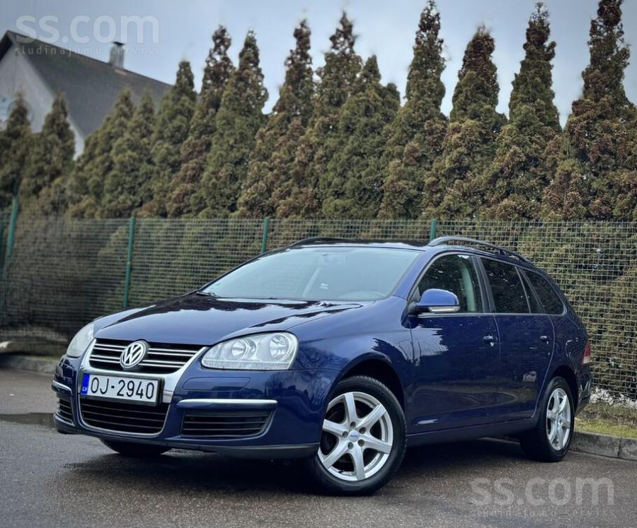 Zils Volkswagen Golf 2009 Jelgava, ar dzinēja tilpumu 1.90 L un nobraukumu 0 tūkst. km par 3850 €, foto 1 vietnē AUTOMOTO.COM.LV