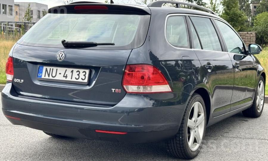 Blue Volkswagen Golf 2009 in Riga, with an engine capacity of 1.40 L and mileage of 265 thousand km for 3150 €, photo 4 on AUTOMOTO.COM.LV