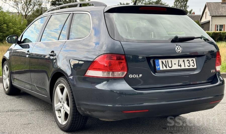 Blue Volkswagen Golf 2009 in Riga, with an engine capacity of 1.40 L and mileage of 265 thousand km for 3150 €, photo 5 on AUTOMOTO.COM.LV
