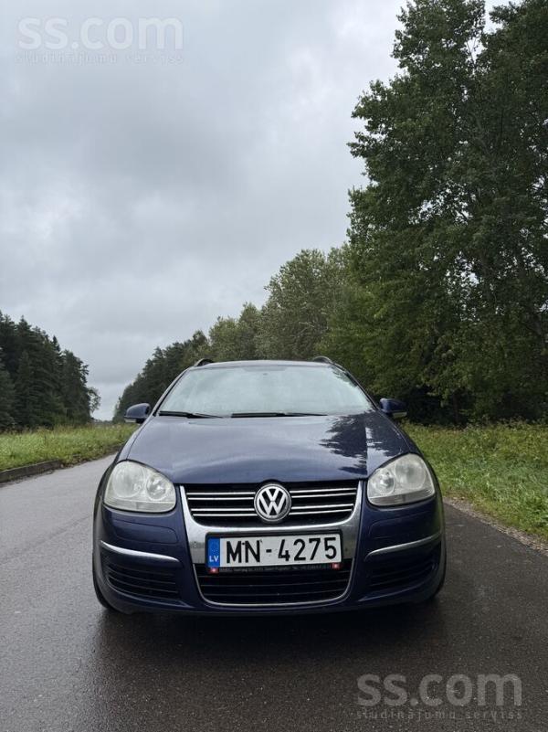 Blue Volkswagen Golf 2009 in Tukums, with an engine capacity of 1.90 L and mileage of 0 thousand km for 2060 €, photo 2 on AUTOMOTO.COM.LV