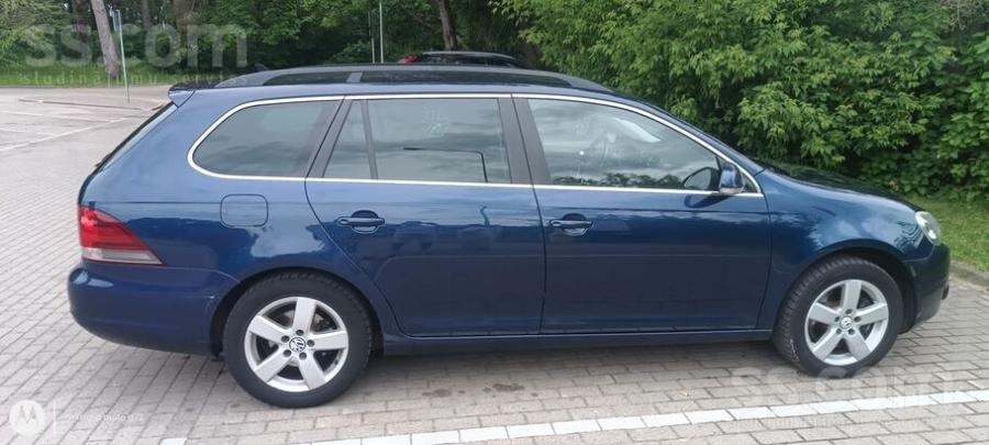 Blue Volkswagen Golf 2010 in Jurmala, with an engine capacity of 2.00 L and mileage of 195 thousand km for 4700 €, photo 1 on AUTOMOTO.COM.LV