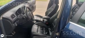 Blue Volkswagen Golf 2010 in Jurmala, with an engine capacity of 2.00 L and mileage of 195 thousand km for 4700 €, photo 6 on AUTOMOTO.COM.LV