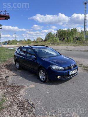Blue Volkswagen Golf 2011 in Riga, with an engine capacity of 1.40 L and mileage of 395 thousand km for 1800 €, photo  on AUTOMOTO.COM.LV