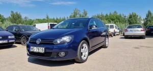 Blue Volkswagen Golf 2011 in Valmiera, with an engine capacity of 1.60 L and mileage of 217 thousand km for 3500 €, photo 7 on AUTOMOTO.COM.LV