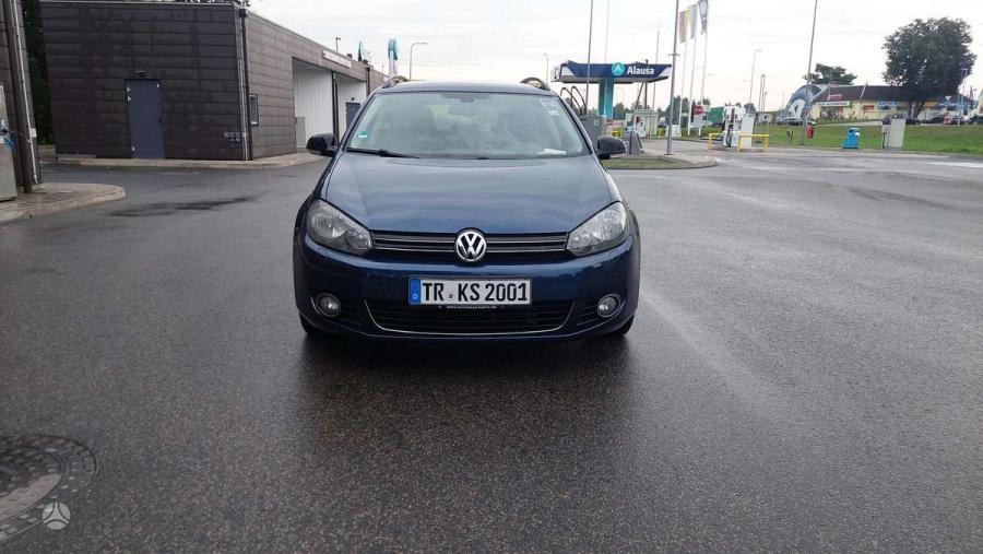 Blue Volkswagen Golf 2012 in Utena, with an engine capacity of 1.60 L and mileage of 296 thousand km for 3450 €, photo 13 on AUTOMOTO.COM.LV