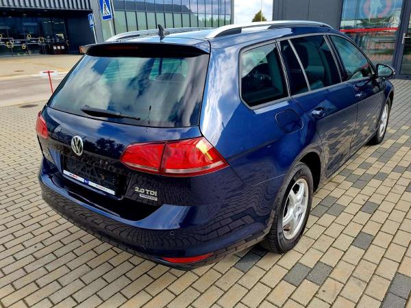 Zils Volkswagen Golf 2013 Šauļi, ar dzinēja tilpumu 1.97 L un nobraukumu 290 tūkst. km par 6400 €, foto 9 vietnē AUTOMOTO.COM.LV