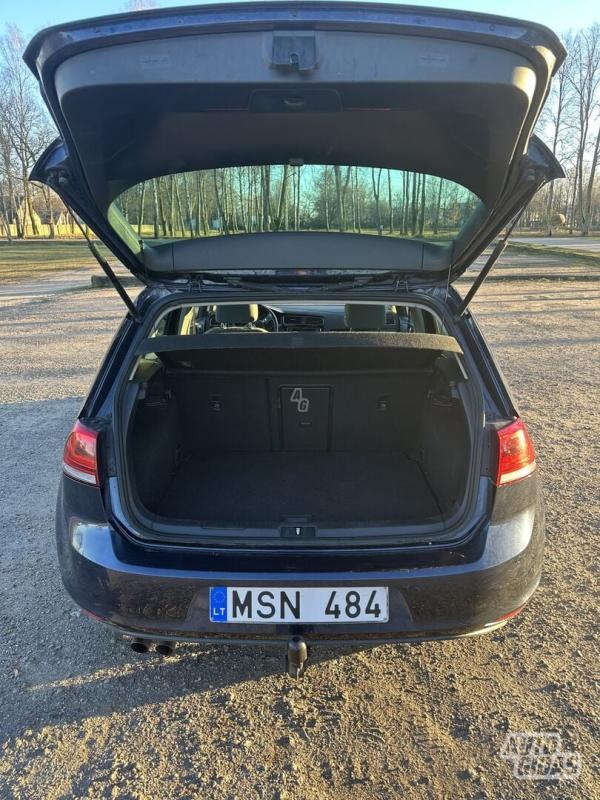 Blue Volkswagen Golf 2013 in Kaunas, with an engine capacity of 2.00 L and mileage of 190 thousand km for 6700 €, photo 9 on AUTOMOTO.COM.LV
