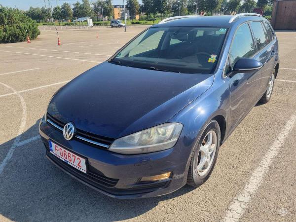 Zils Volkswagen Golf 2013 Šauļi, ar dzinēja tilpumu 1.97 L un nobraukumu 290 tūkst. km par 6600 €, foto 1 vietnē AUTOMOTO.COM.LV