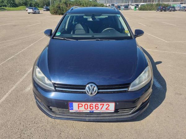 Zils Volkswagen Golf 2013 Šauļi, ar dzinēja tilpumu 1.97 L un nobraukumu 290 tūkst. km par 6600 €, foto 2 vietnē AUTOMOTO.COM.LV
