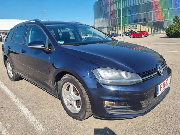 Zils Volkswagen Golf 2013 Šauļi, ar dzinēja tilpumu 1.97 L un nobraukumu 290 tūkst. km par 6600 €, foto 4 vietnē AUTOMOTO.COM.LV