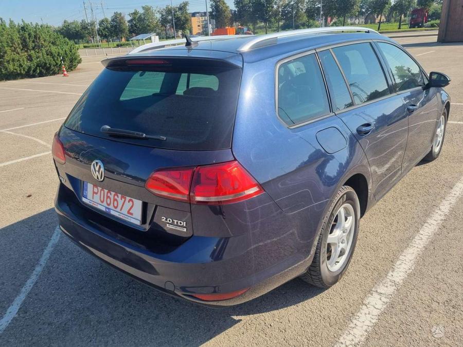 Zils Volkswagen Golf 2013 Šauļi, ar dzinēja tilpumu 1.97 L un nobraukumu 290 tūkst. km par 6600 €, foto 9 vietnē AUTOMOTO.COM.LV