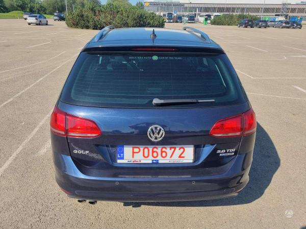 Zils Volkswagen Golf 2013 Šauļi, ar dzinēja tilpumu 1.97 L un nobraukumu 290 tūkst. km par 6600 €, foto 9 vietnē AUTOMOTO.COM.LV