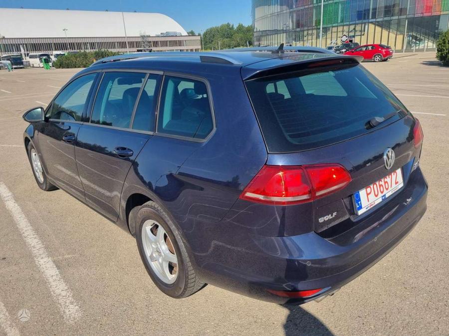 Zils Volkswagen Golf 2013 Šauļi, ar dzinēja tilpumu 1.97 L un nobraukumu 290 tūkst. km par 6600 €, foto 12 vietnē AUTOMOTO.COM.LV