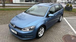 Blue Volkswagen Golf 2014 in Kaunas, with an engine capacity of 1.60 L and mileage of 274 thousand km for 6490 €, photo 2 on AUTOMOTO.COM.LV