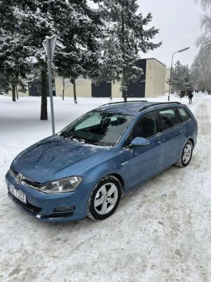 Blue Volkswagen Golf 2014 in Kaunas, with an engine capacity of 1.60 L and mileage of 274 thousand km for 6190 €, photo  on AUTOMOTO.COM.LV