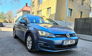 Blue Volkswagen Golf 2014 in Tallinn, with an engine capacity of 1.40 L and mileage of 230 thousand km for 6990 €, photo  on AUTOMOTO.COM.LV