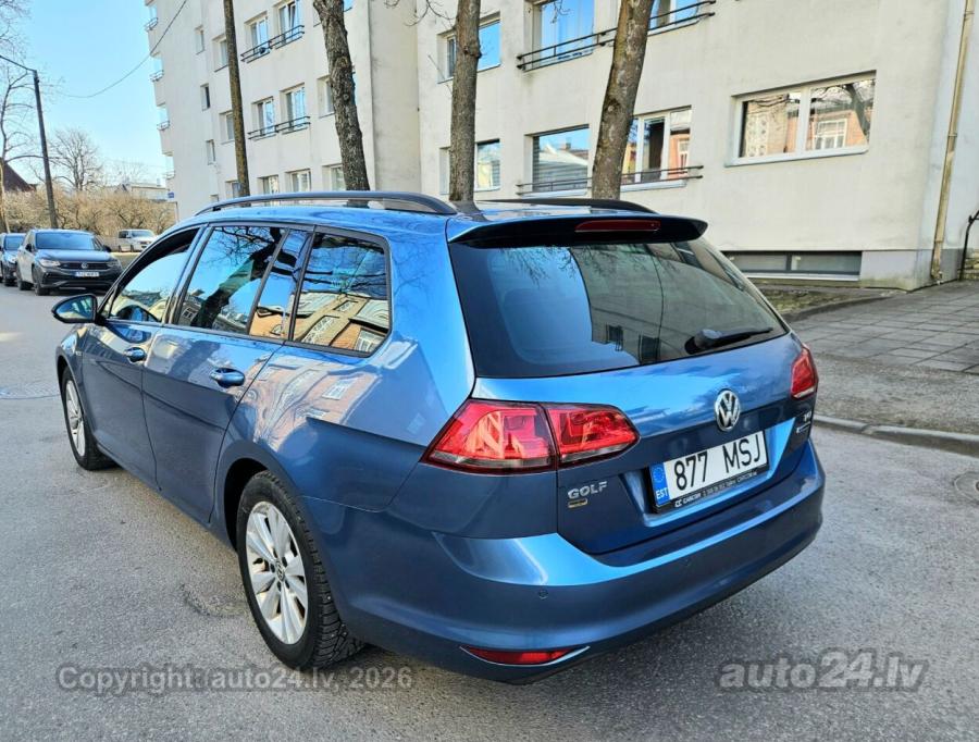 Zils Volkswagen Golf 2014 Tallina, ar dzinēja tilpumu 1.40 L un nobraukumu 230 tūkst. km par 6990 €, foto 3 vietnē AUTOMOTO.COM.LV
