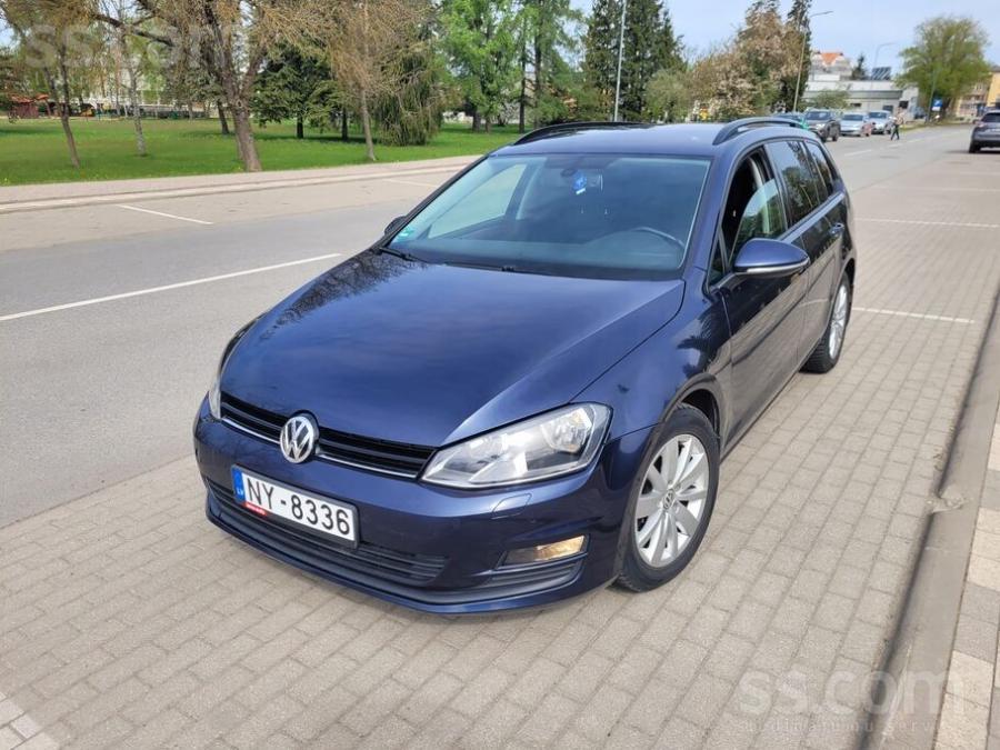 Zils Volkswagen Golf 2014 Rīga, ar dzinēja tilpumu 1.60 L un nobraukumu 250 tūkst. km par 5190 €, foto 3 vietnē AUTOMOTO.COM.LV