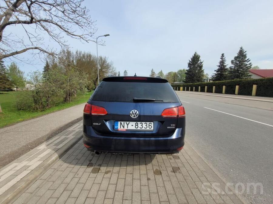 Zils Volkswagen Golf 2014 Rīga, ar dzinēja tilpumu 1.60 L un nobraukumu 250 tūkst. km par 5190 €, foto 9 vietnē AUTOMOTO.COM.LV