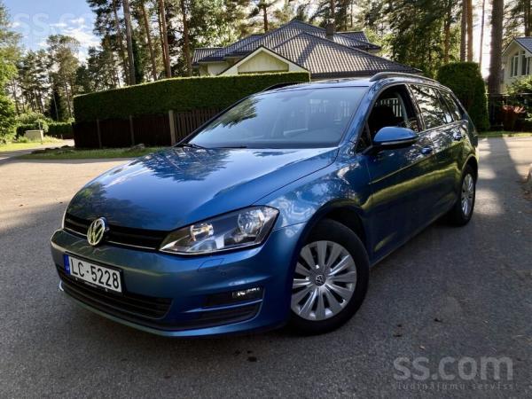 Blue Volkswagen Golf 2014 in Riga, with an engine capacity of 1.60 L and mileage of 260 thousand km for 5900 €, photo 2 on AUTOMOTO.COM.LV