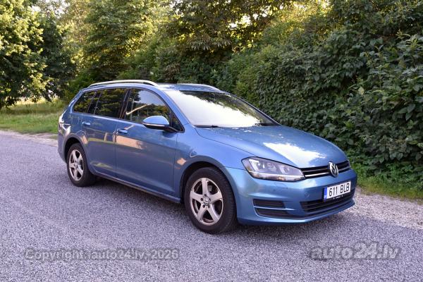Blue Volkswagen Golf 2014 in Tartu, with an engine capacity of 1.40 L and mileage of 203 thousand km for 4990 €, photo 1 on AUTOMOTO.COM.LV