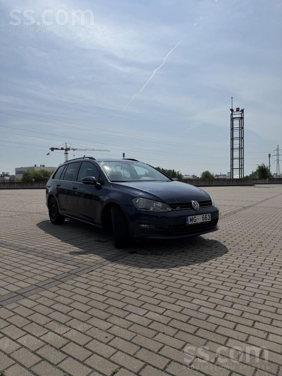 Zils Volkswagen Golf 2014 Rīga, ar dzinēja tilpumu 1.60 L un nobraukumu 190 tūkst. km par 6000 €, foto 1 vietnē AUTOMOTO.COM.LV