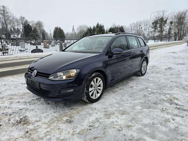 Zils Volkswagen Golf 2015 Kauņa, ar dzinēja tilpumu 1.60 L un nobraukumu 232 tūkst. km par 6250 €, foto 1 vietnē AUTOMOTO.COM.LV