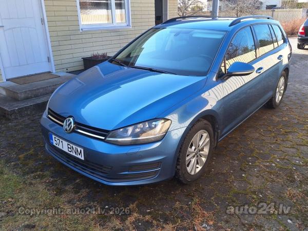 Zils Volkswagen Golf 2015 Tallina, ar dzinēja tilpumu 1.40 L un nobraukumu 213 tūkst. km par 5999 €, foto 1 vietnē AUTOMOTO.COM.LV