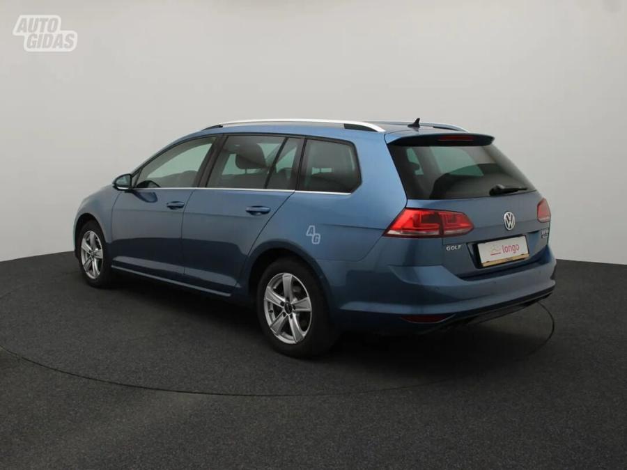 Blue Volkswagen Golf 2015 in Vilnius, with an engine capacity of 2.00 L and mileage of 249 thousand km for 7999 €, photo 8 on AUTOMOTO.COM.LV