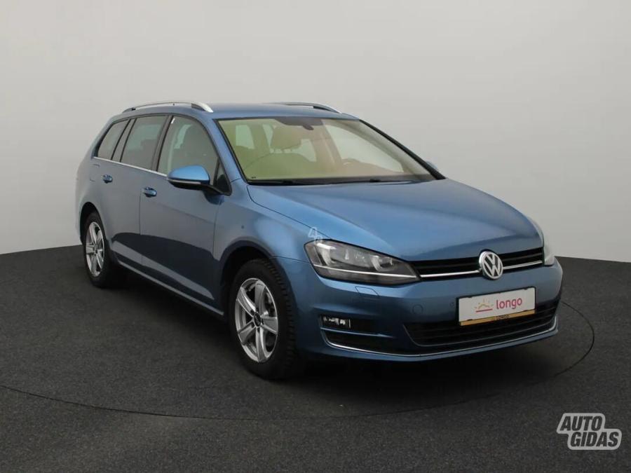Blue Volkswagen Golf 2015 in Vilnius, with an engine capacity of 2.00 L and mileage of 249 thousand km for 7999 €, photo 11 on AUTOMOTO.COM.LV