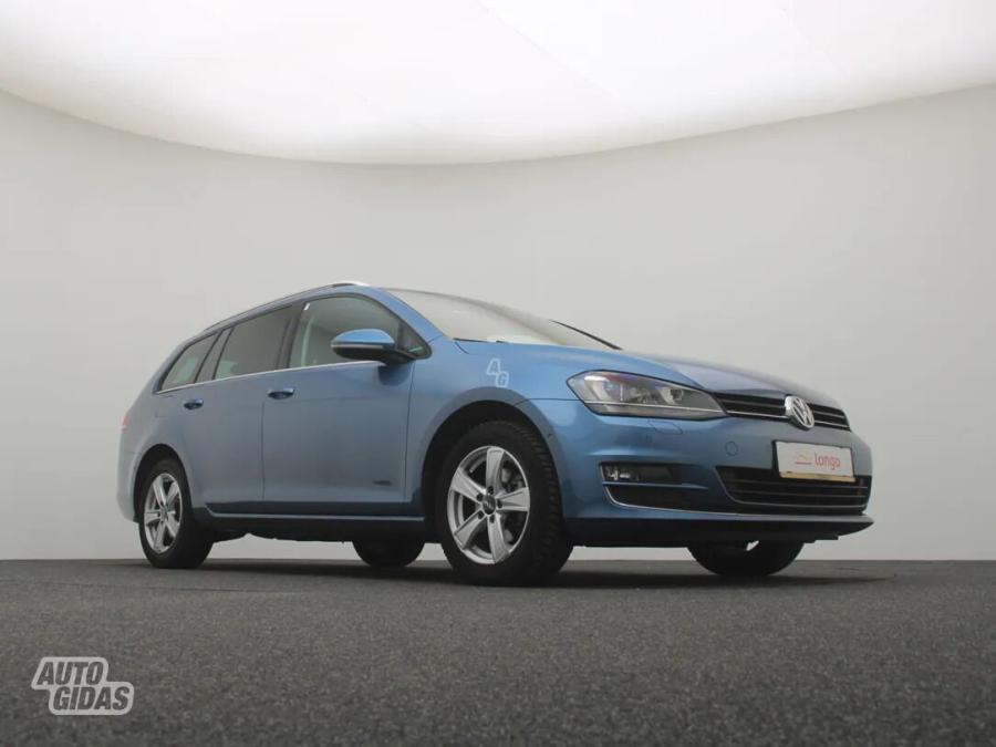 Blue Volkswagen Golf 2015 in Vilnius, with an engine capacity of 2.00 L and mileage of 249 thousand km for 7999 €, photo 12 on AUTOMOTO.COM.LV