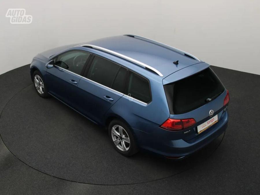 Blue Volkswagen Golf 2015 in Vilnius, with an engine capacity of 2.00 L and mileage of 249 thousand km for 7999 €, photo 13 on AUTOMOTO.COM.LV