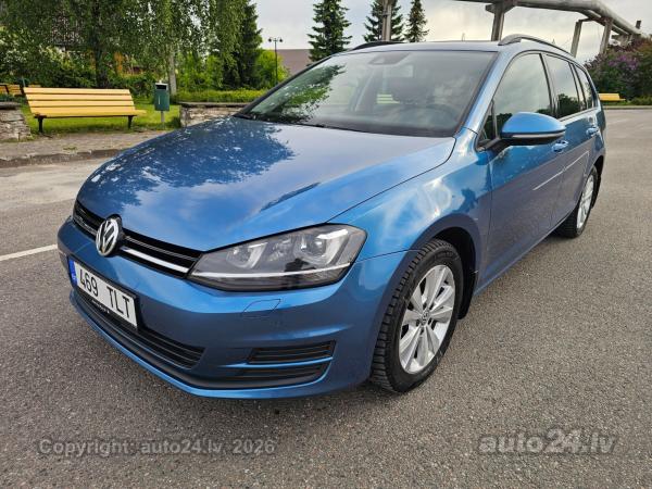 Blue Volkswagen Golf 2015 in Paide, with an engine capacity of 1.40 L and mileage of 199 thousand km for 6999 €, photo 1 on AUTOMOTO.COM.LV