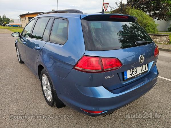 Blue Volkswagen Golf 2015 in Paide, with an engine capacity of 1.40 L and mileage of 199 thousand km for 6999 €, photo 3 on AUTOMOTO.COM.LV