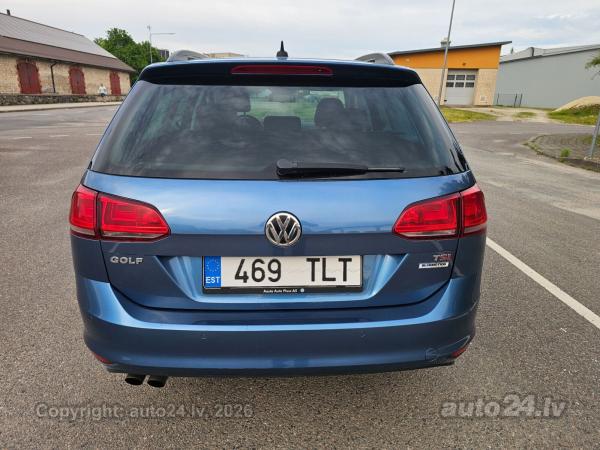 Blue Volkswagen Golf 2015 in Paide, with an engine capacity of 1.40 L and mileage of 199 thousand km for 6999 €, photo 4 on AUTOMOTO.COM.LV