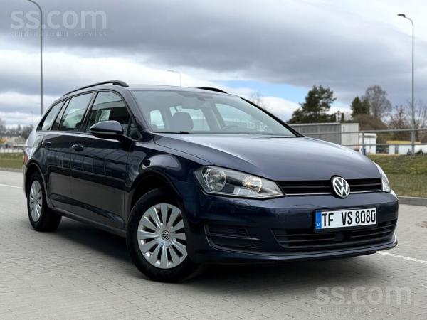 Blue Volkswagen Golf 2015 in Rezekne, with an engine capacity of 1.60 L and mileage of 221 thousand km for 5990 €, photo 3 on AUTOMOTO.COM.LV